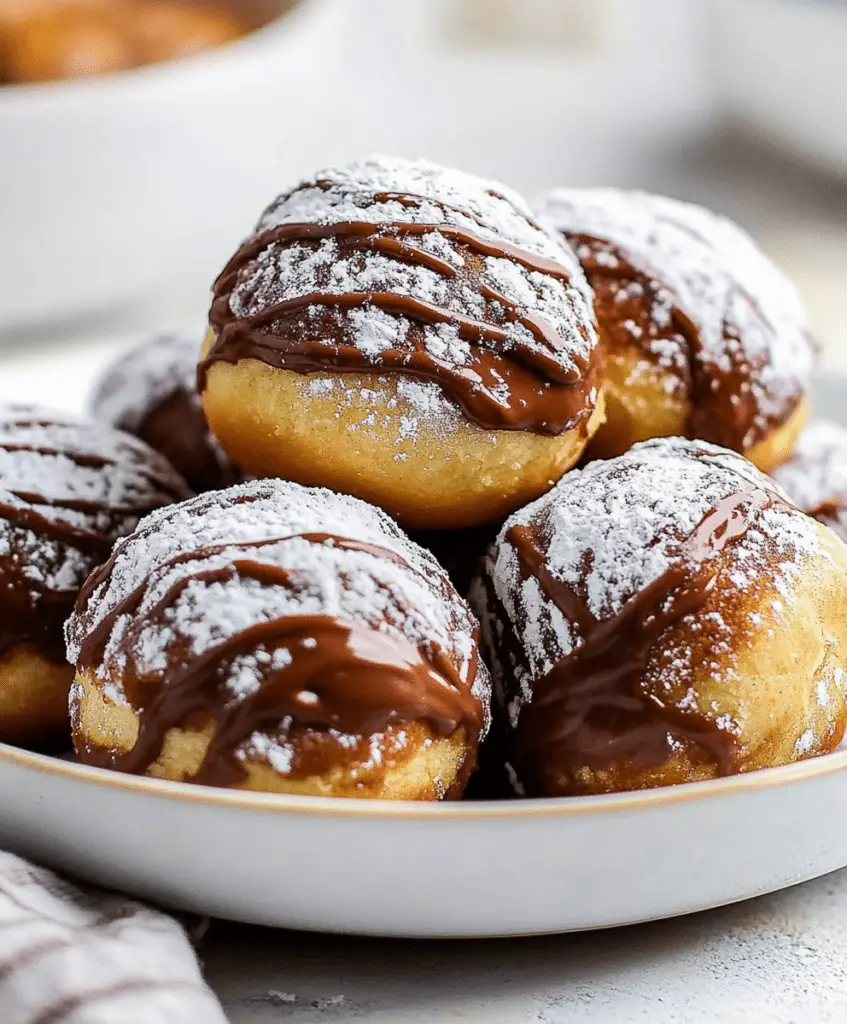 Air Fryer Nutella Bombs Recipe - cookingwithtina.com