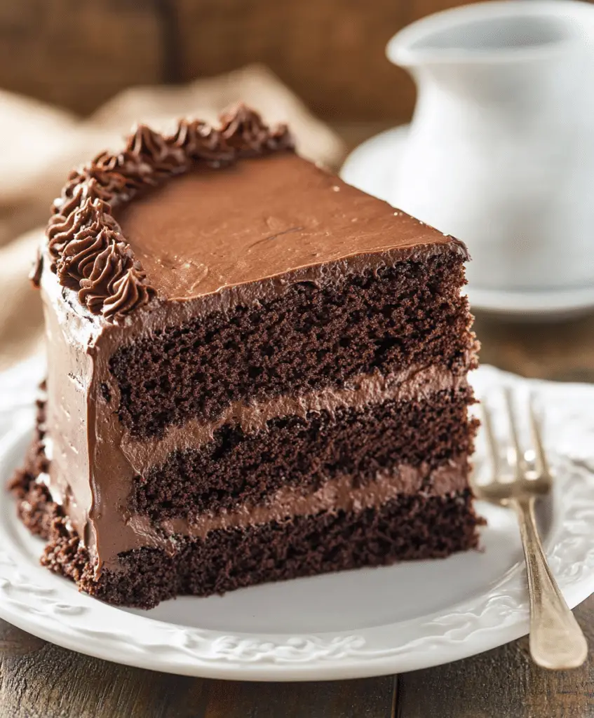 Home made Chocolate Cake Recipe - cookingwithtina.com