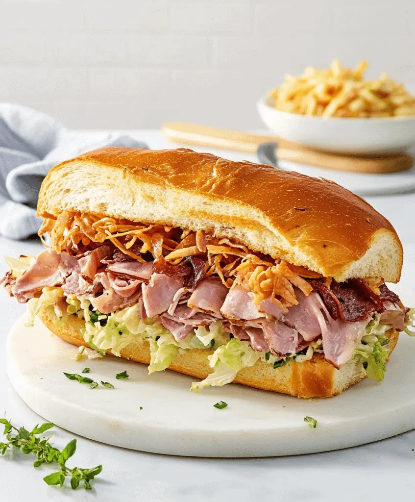 Italian Grinder Sandwich Recipe - cookingwithtina.com