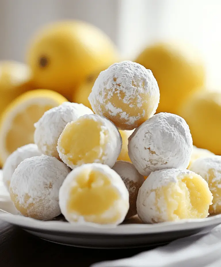 Lemon Truffles Recipe - cookingwithtina.com