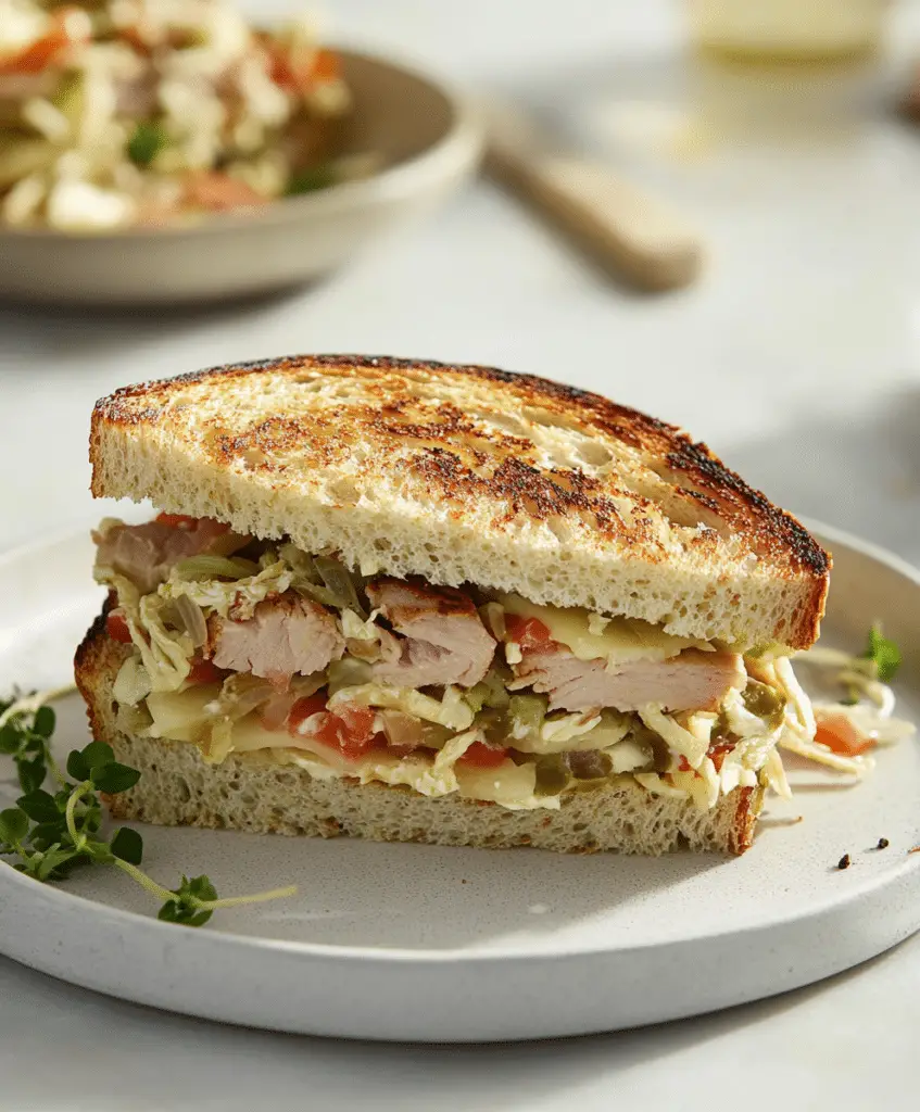 Rachel Sandwich Recipe - cookingwithtina.com