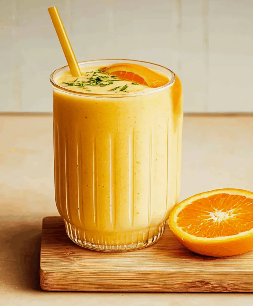 Orange Mango Smoothie Recipe - cookingwithtina.com